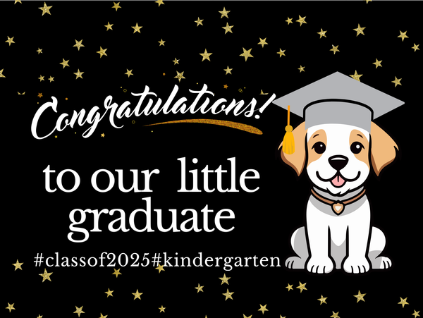 🎓 Kindergarten Graduation Signs – Custom Congrats for Your Little Grad ...